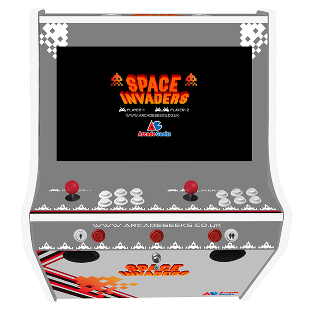 Wall Mounted Arcade Machine Space Invaders Theme – Man Cave Essentials