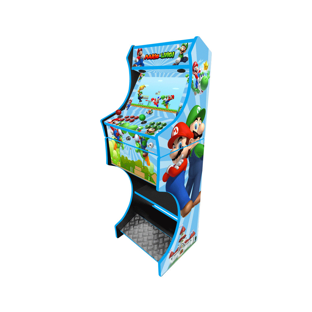Classic 2 Player Arcade Machine - Mario & Luigi – Man Cave Essentials