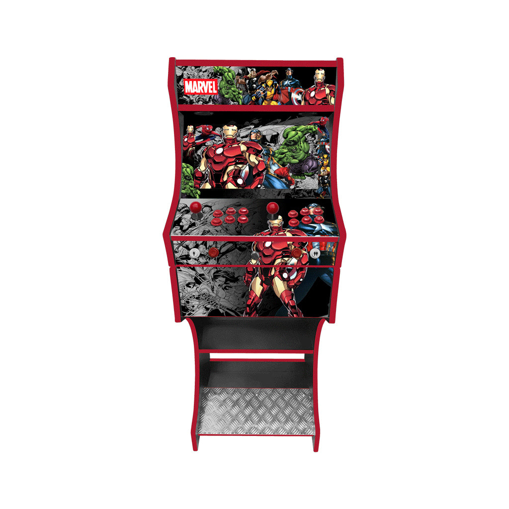 2 Player Classic Arcade Machine - Marvel Comic – Man Cave Essentials