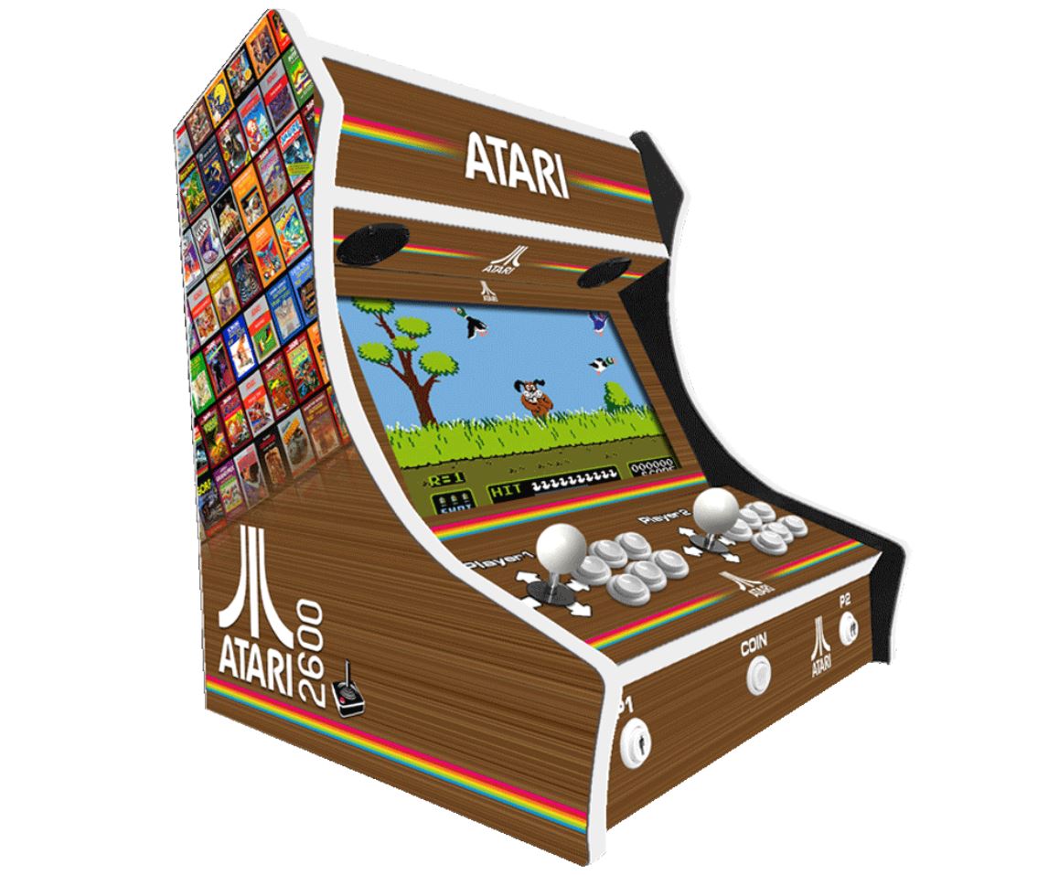 Bar Top Arcade Machine - Atari theme Artwork – Man Cave Essentials