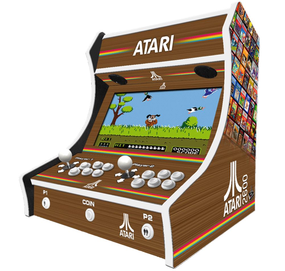 Bar Top Arcade Machine - Atari theme Artwork – Man Cave Essentials
