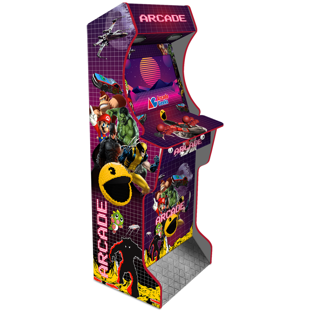 Elite 2 Player Arcade Machine Arcade Pixel Theme – Man Cave Essentials