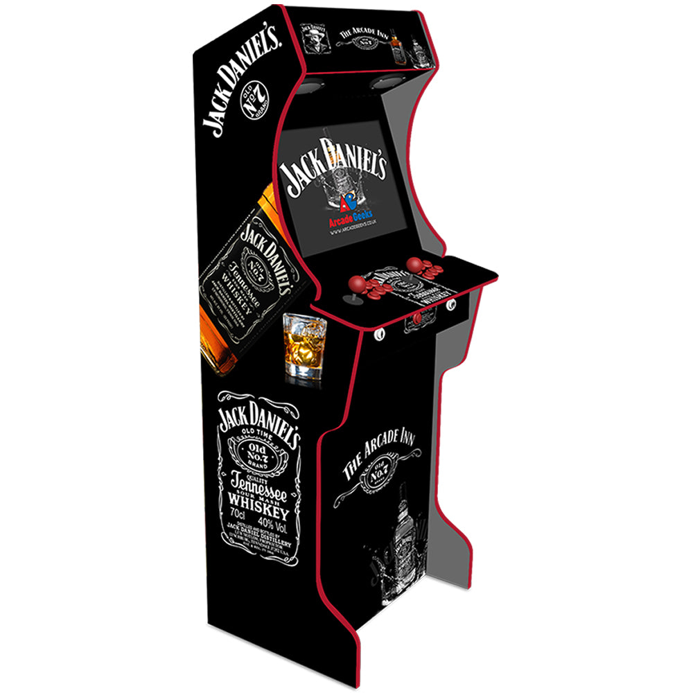 Elite 2 Player Arcade Machine Jack Daniels Theme – Man Cave Essentials
