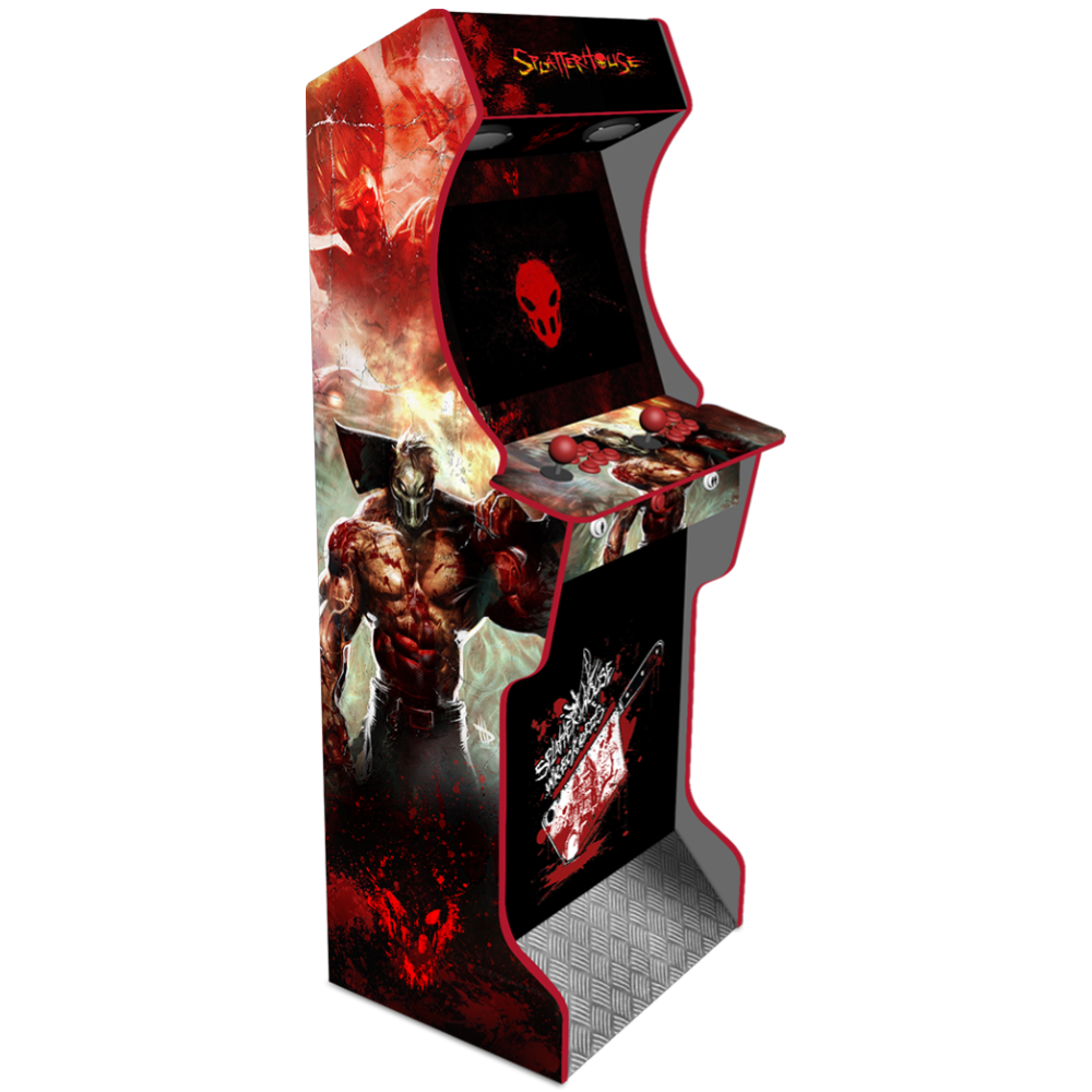Elite 2 Player Arcade Machine Splatter House Art – Man Cave Essentials