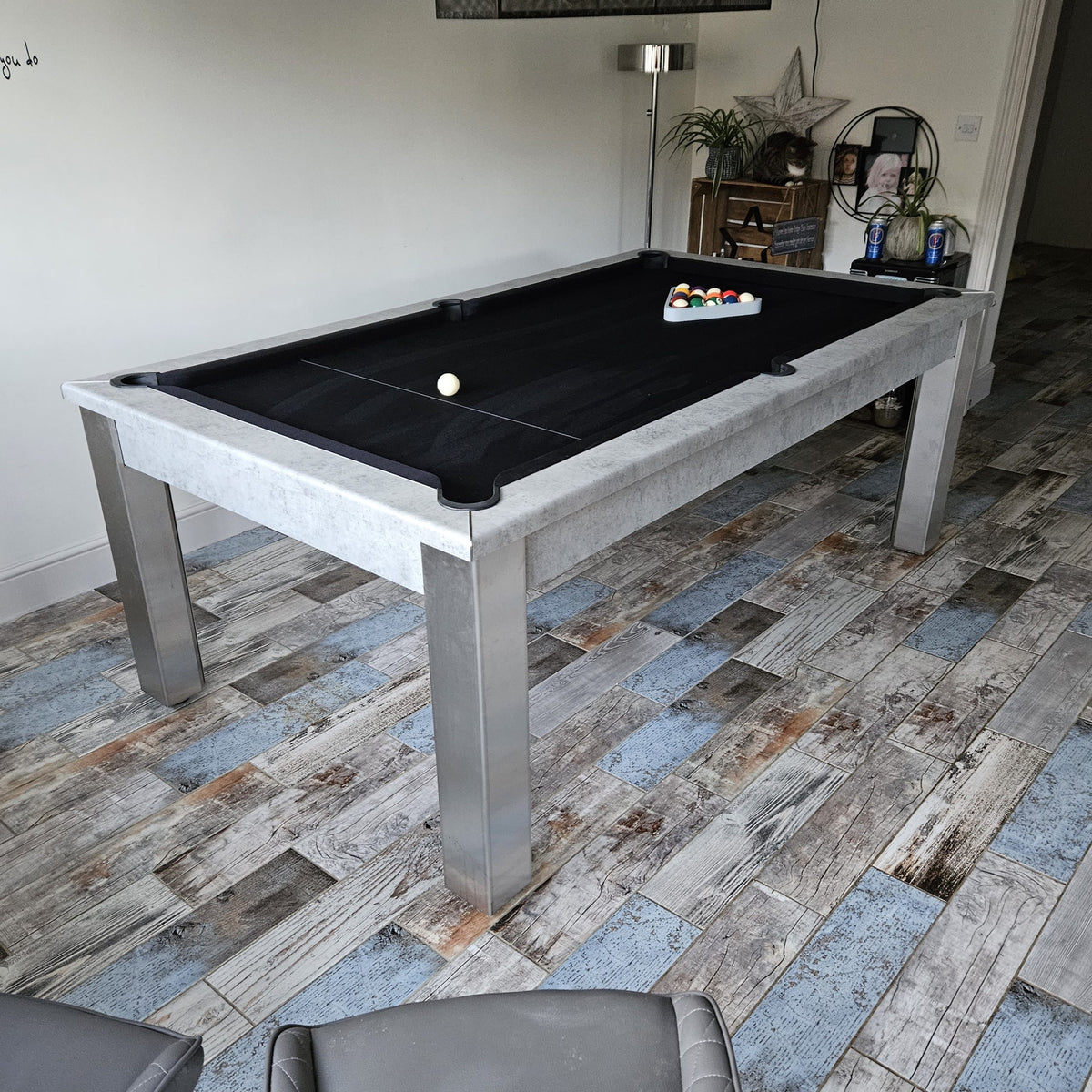 FMF Elixir Chicago Concrete Pool Dining Table – Man Cave Essentials