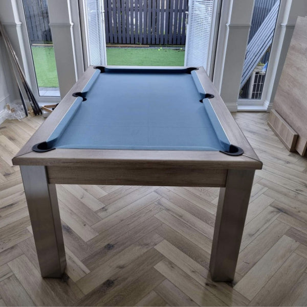 FMF Elixir Nebraska Oak Pool Dining Table – Man Cave Essentials