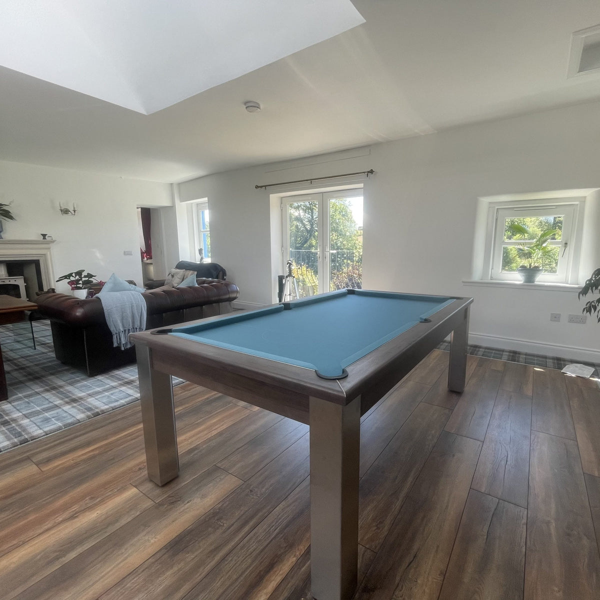 FMF Elixir Pacific Walnut Pool Dining Table – Man Cave Essentials