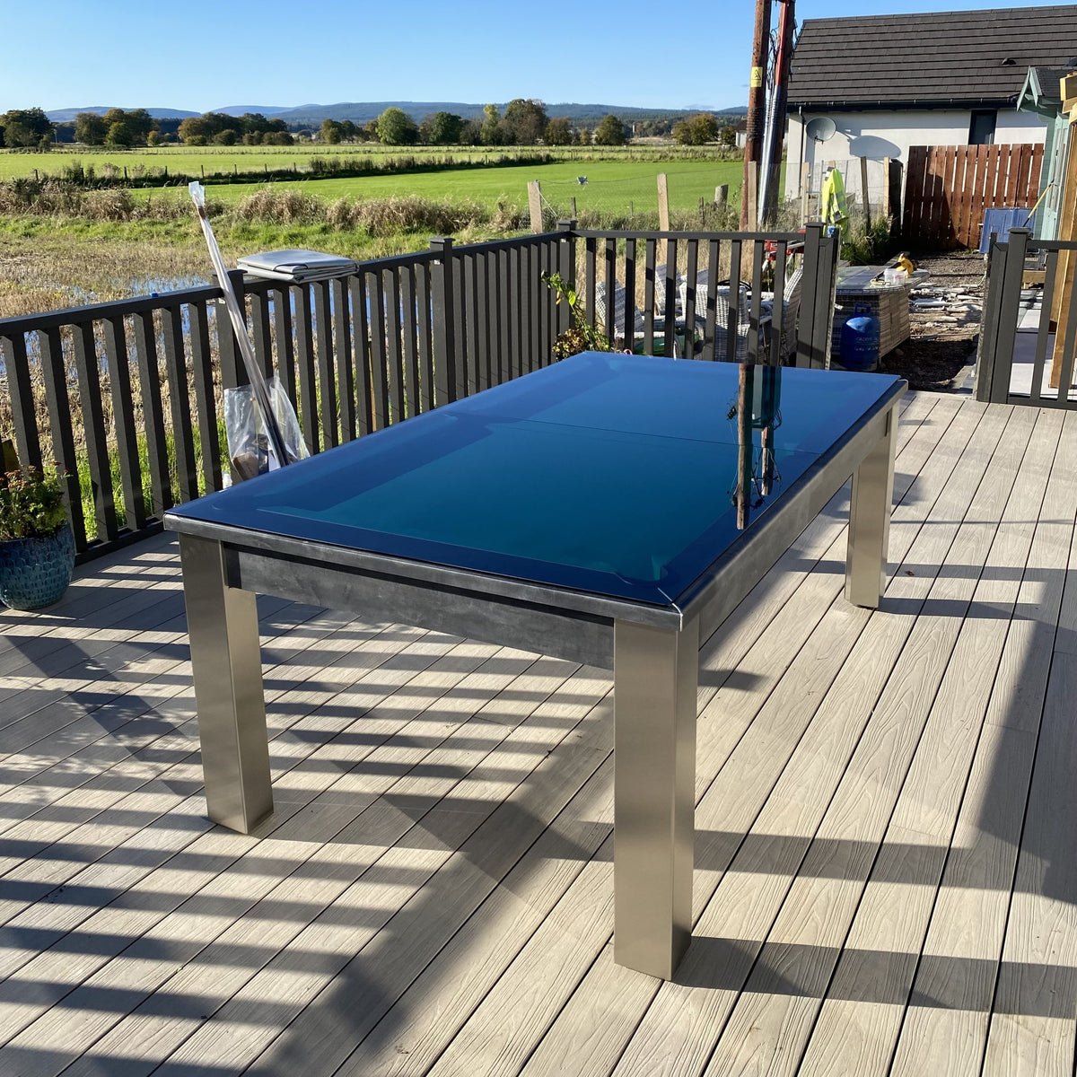 FMF Outdoor Elixir Slate Pool Dining Table – Man Cave Essentials