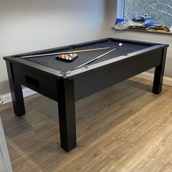 FMF Spirit Tournament Black Stealth Pool Table – Man Cave Essentials