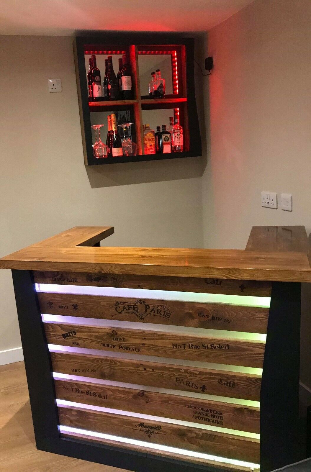Bespoke Crafted Indoor Home Drink Bars – Man Cave Essentials