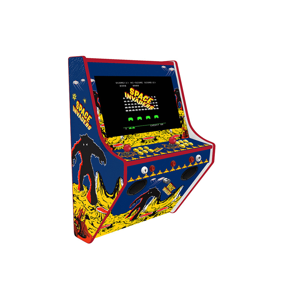 Wall Mounted Arcade Machine Space Invaders theme – Man Cave Essentials