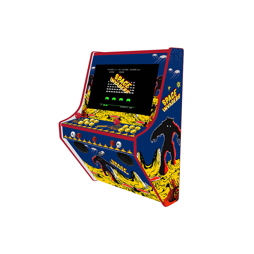 Wall Mounted Arcade Machine Space Invaders theme – Man Cave Essentials