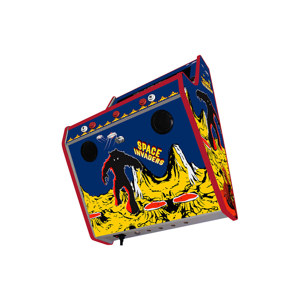 Wall Mounted Arcade Machine Space Invaders theme – Man Cave Essentials